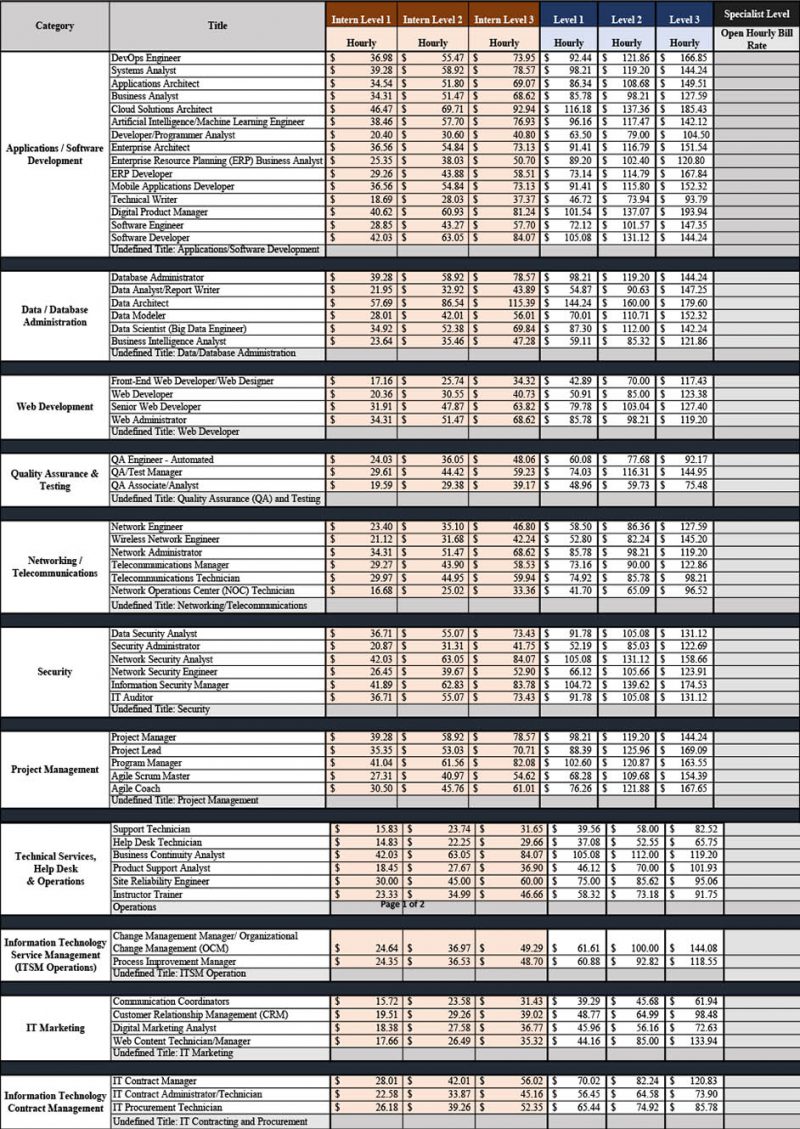Texas Department of Information Resources – IT Administration Staffing ...